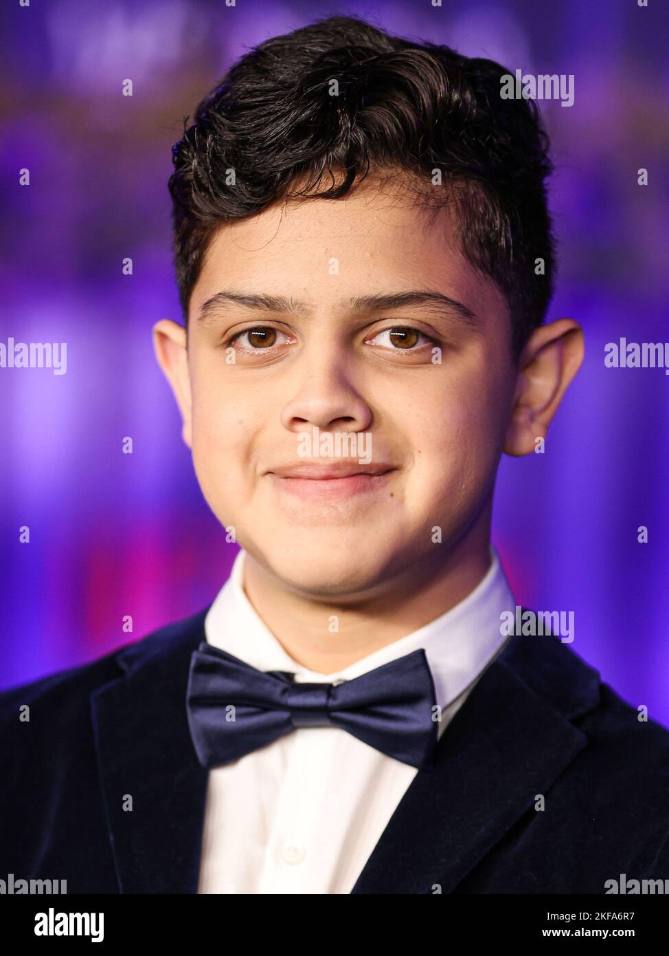 HOLLYWOOD, LOS ANGELES, CALIFORNIA, USA - NOVEMBER 16: Isaac Ordonez ...