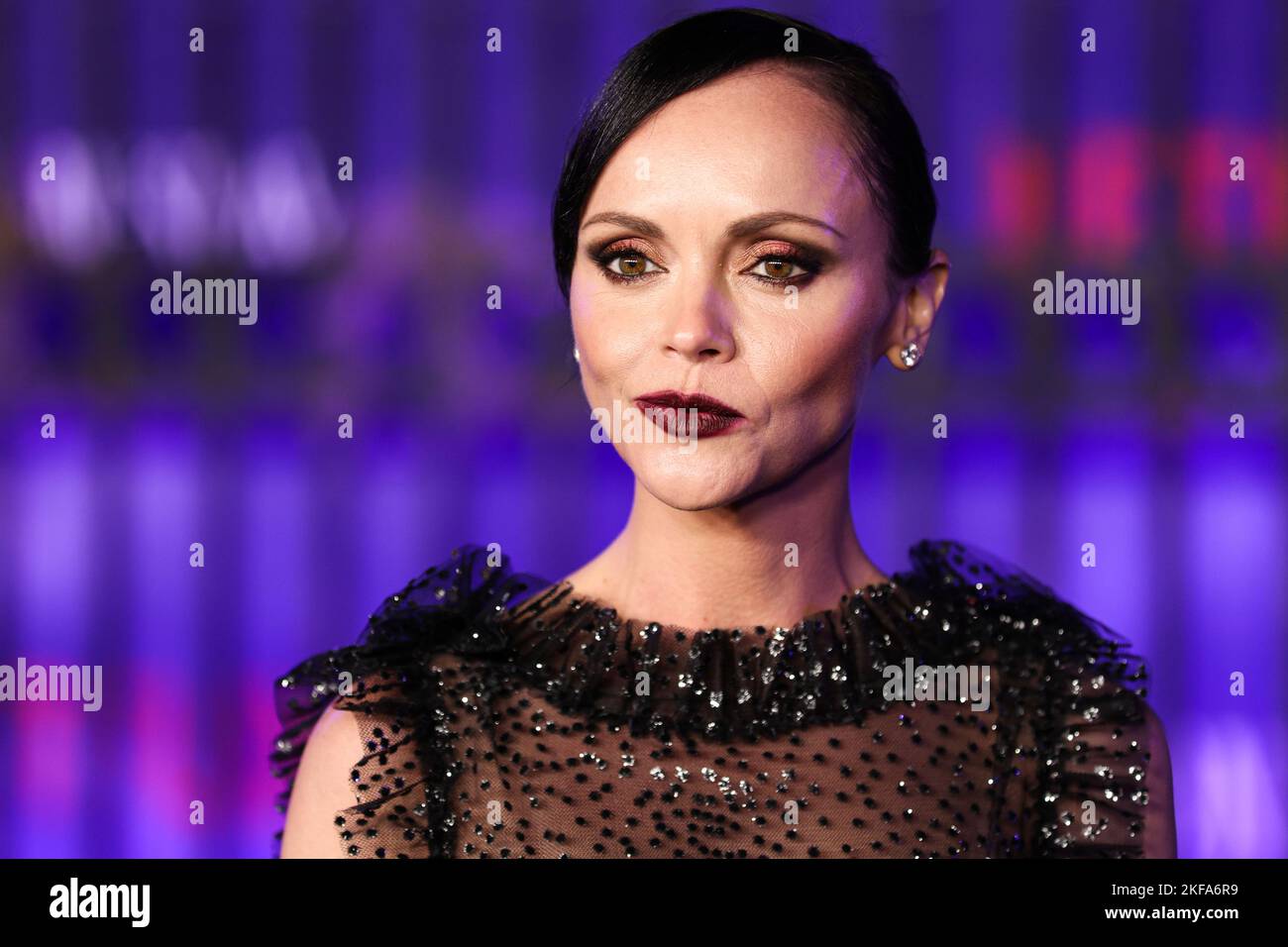 Christina ricci wednesday show hi-res stock photography and images - Alamy