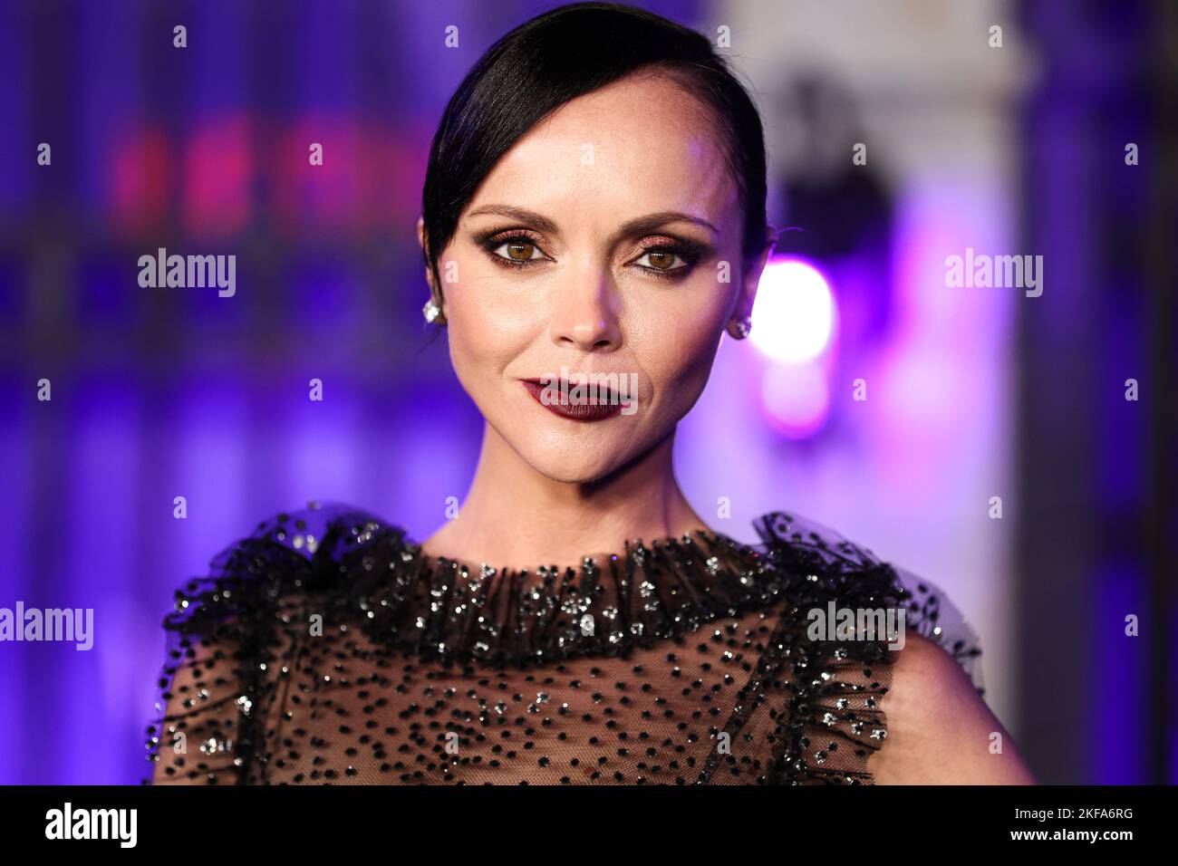 Christina ricci wednesday show hi-res stock photography and images - Alamy