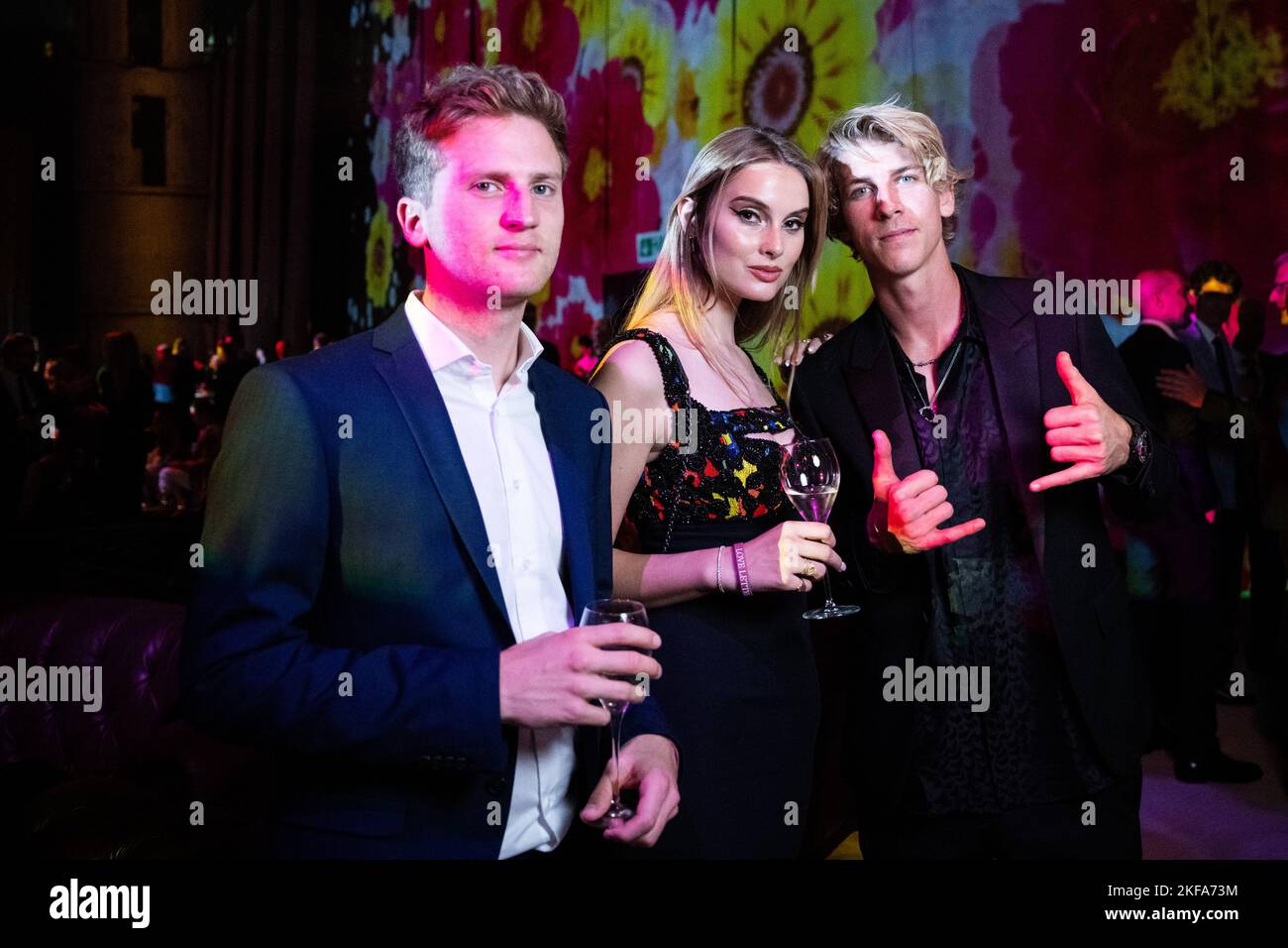 Milan, Italy, 16/11/2022, ? , Martha Lieversedge , Fabio Wibmer Pirelli ...