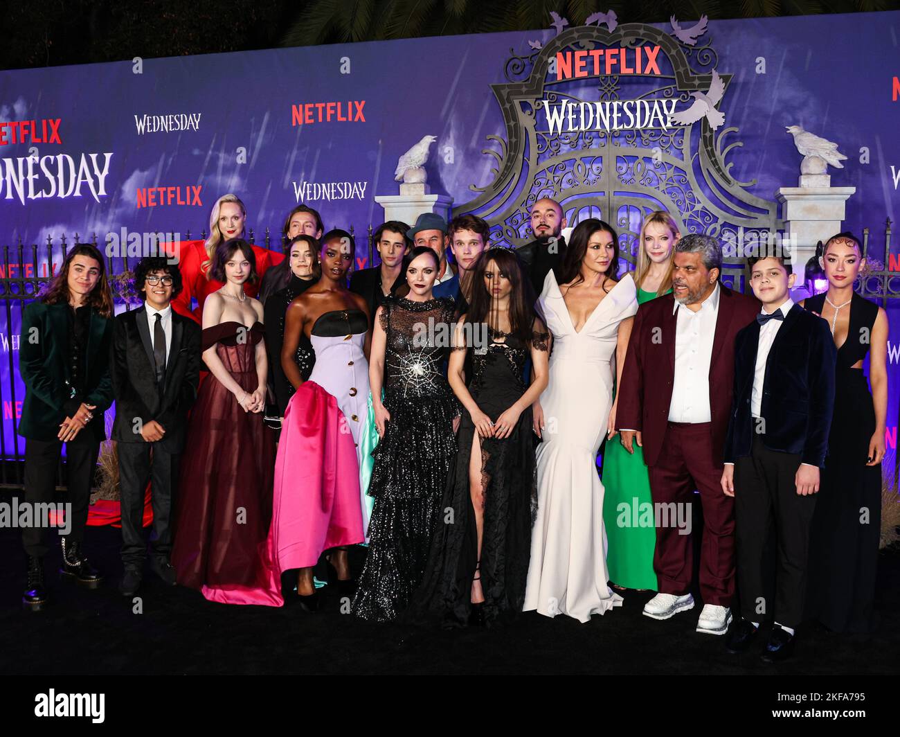 HOLLYWOOD, LOS ANGELES, CALIFORNIA, USA - NOVEMBER 16: Oliver Watson ...