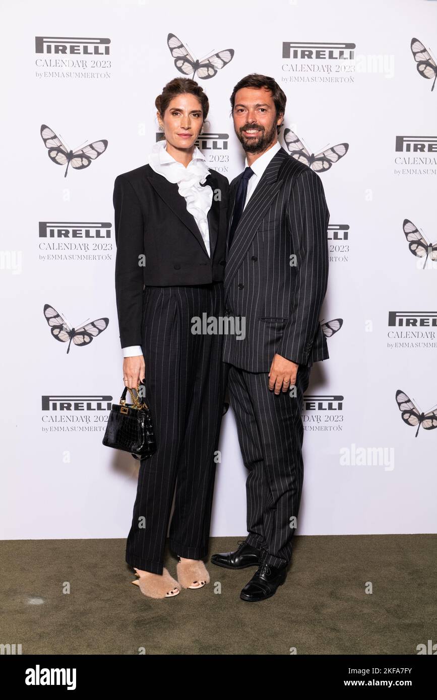 Nicole Moelhausen , Giovanni Tronchetti Provera Pirelli Calendar 2023 ...