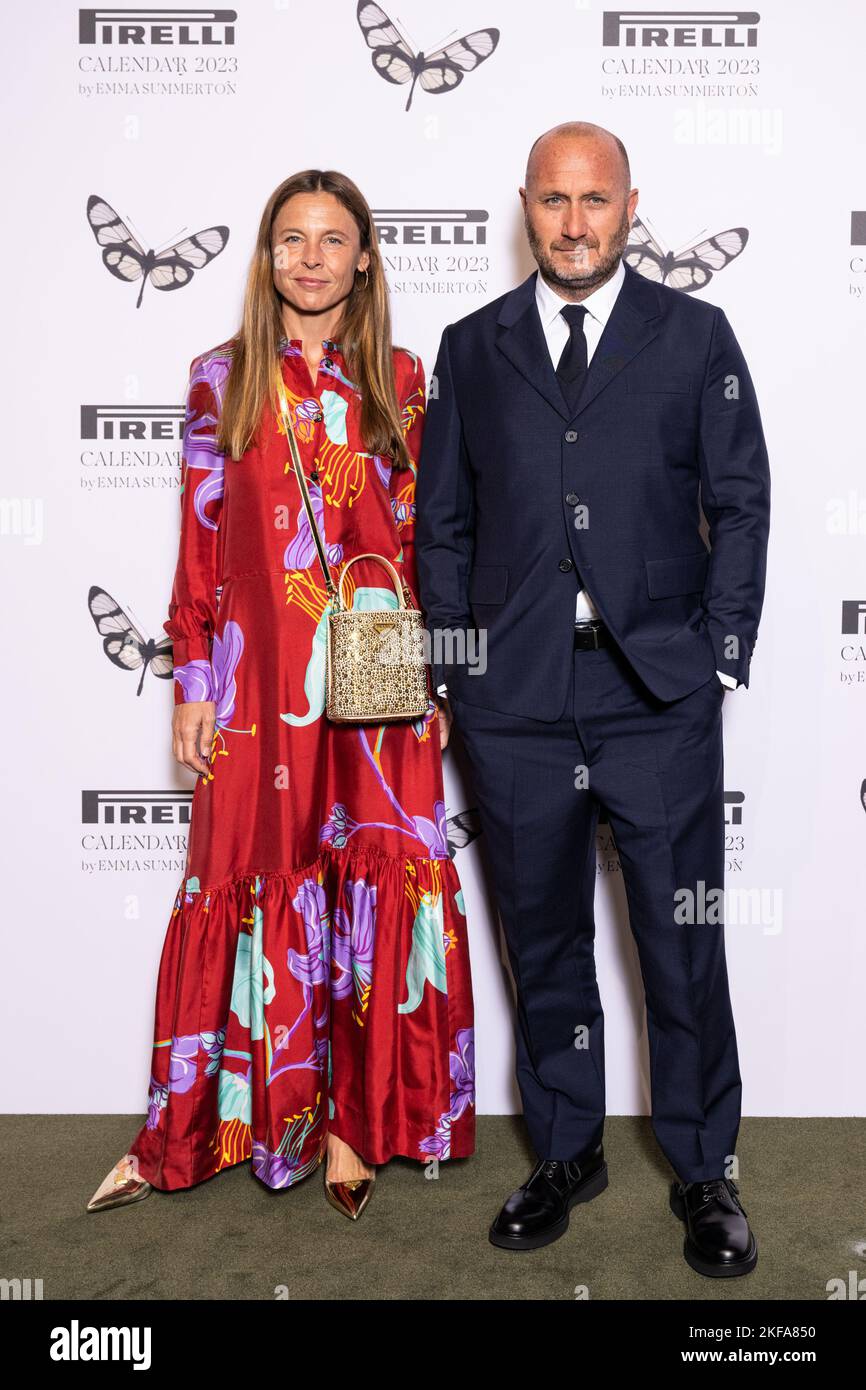 Tatiana Sirena , Max Sirena Pirelli Calendar 2023 Presentation -Love ...