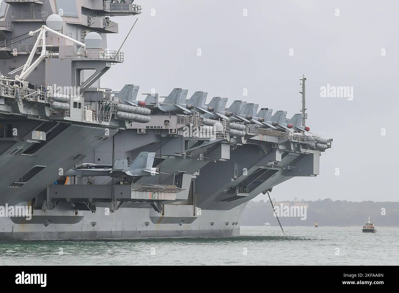 USS GERALD R FORD Stock Photo - Alamy