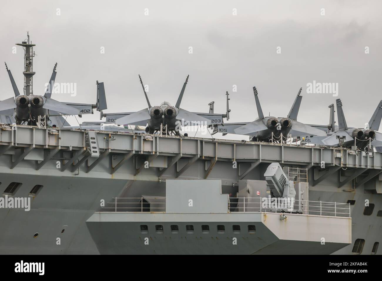 USS GERALD R FORD Stock Photo - Alamy