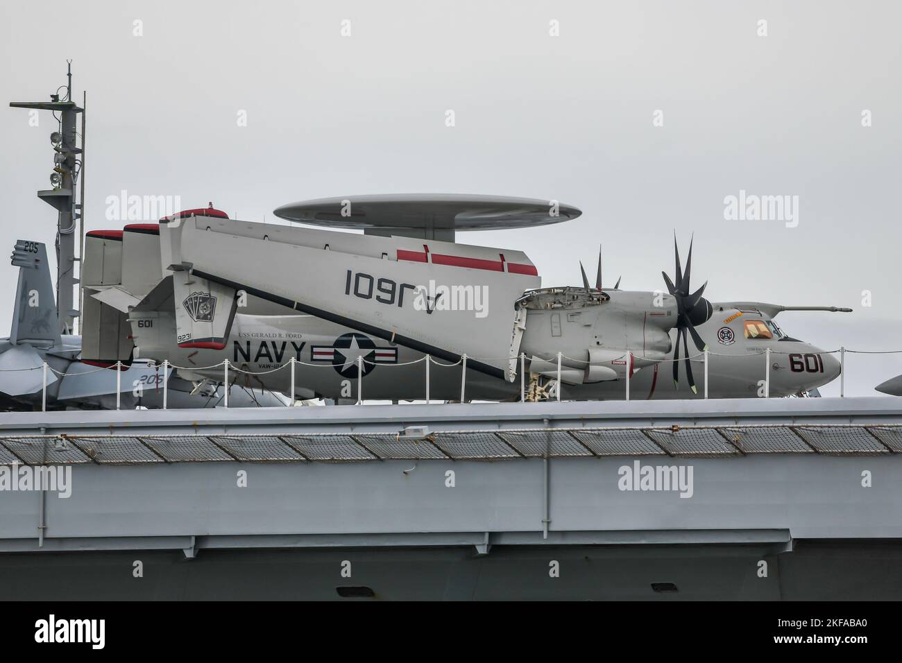 USS GERALD R FORD Stock Photo - Alamy