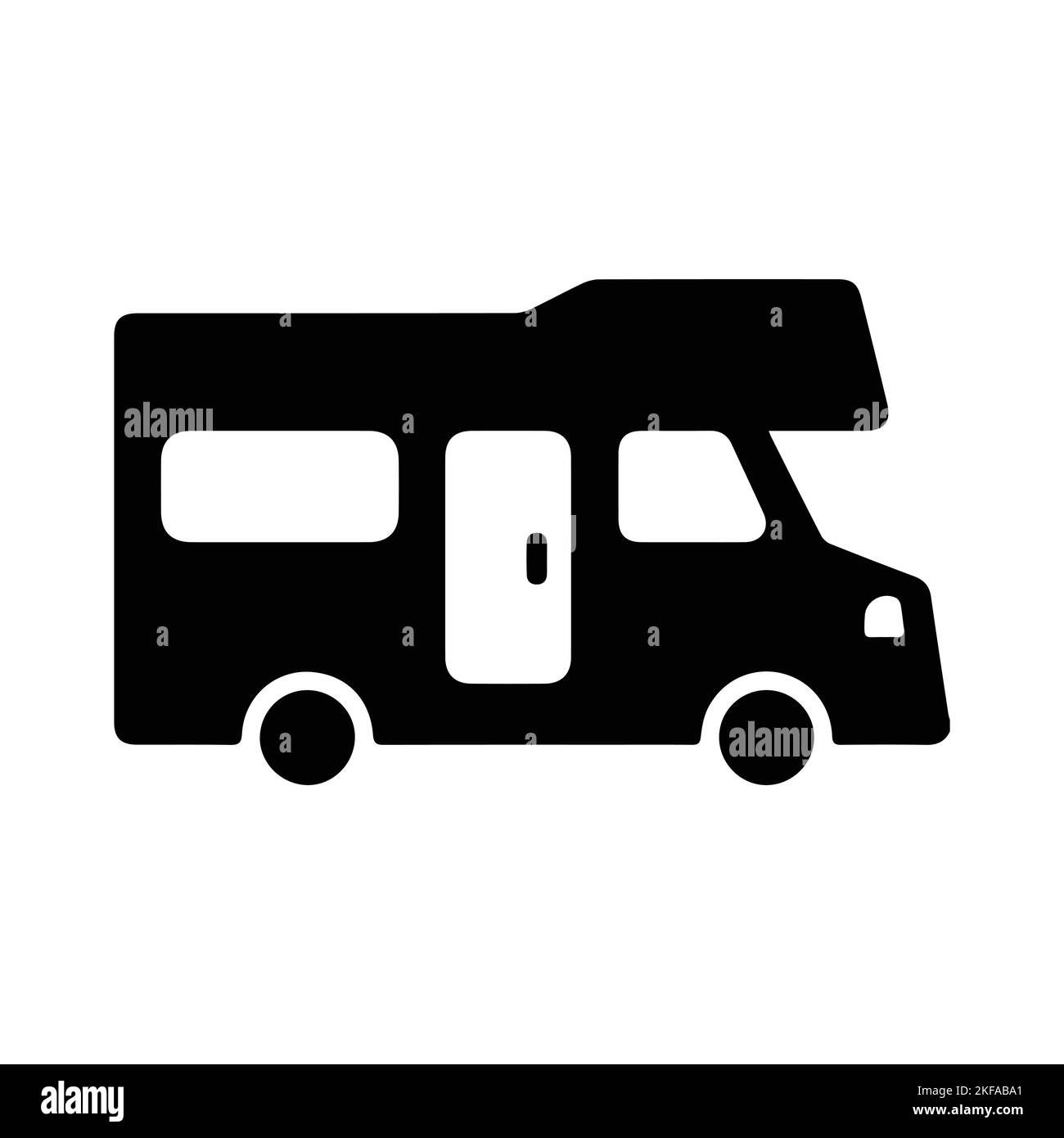 Simple Car Icon Vector. Flat Hatchback symbol. Perfect Black pictogram ...