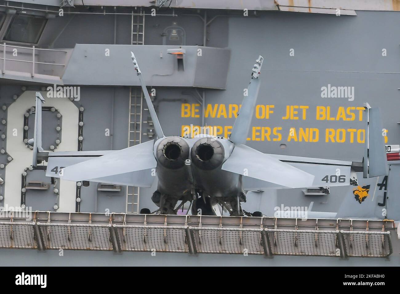 USS GERALD R FORD Stock Photo - Alamy