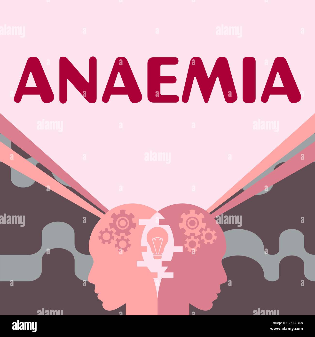 Writing displaying text Anaemia. Word Written on a condition marked by ...