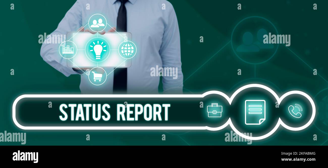 Conceptual caption Status Report. Word for Update Summary of situations ... Conceptual caption Status Report. Word for Update Summary of situations ...