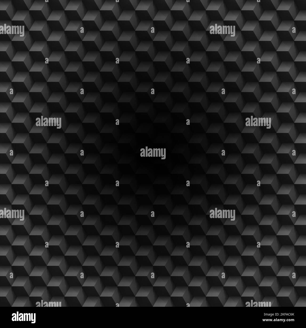 Abstract Geometric Technology Background. Black Texture with Shadow ...