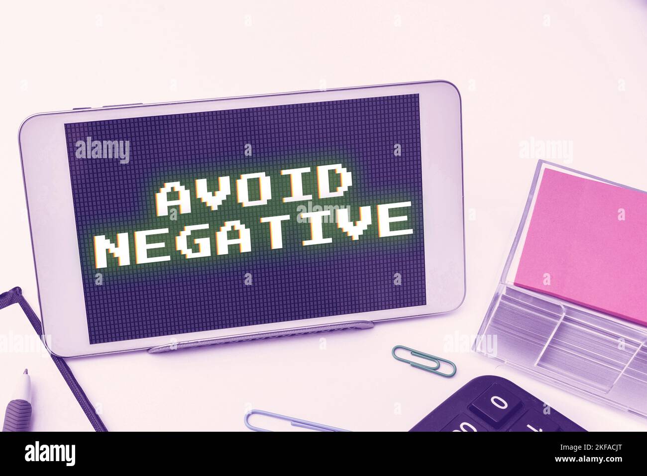 Inspiration showing sign Avoid Negative. Business concept Staying away ...