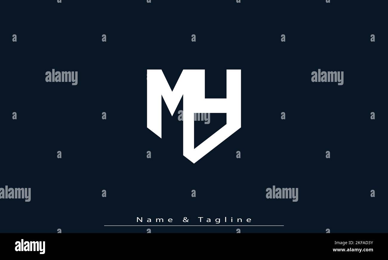 Alphabet letters Initials Monogram logo MY , YM Stock Vector Image ...