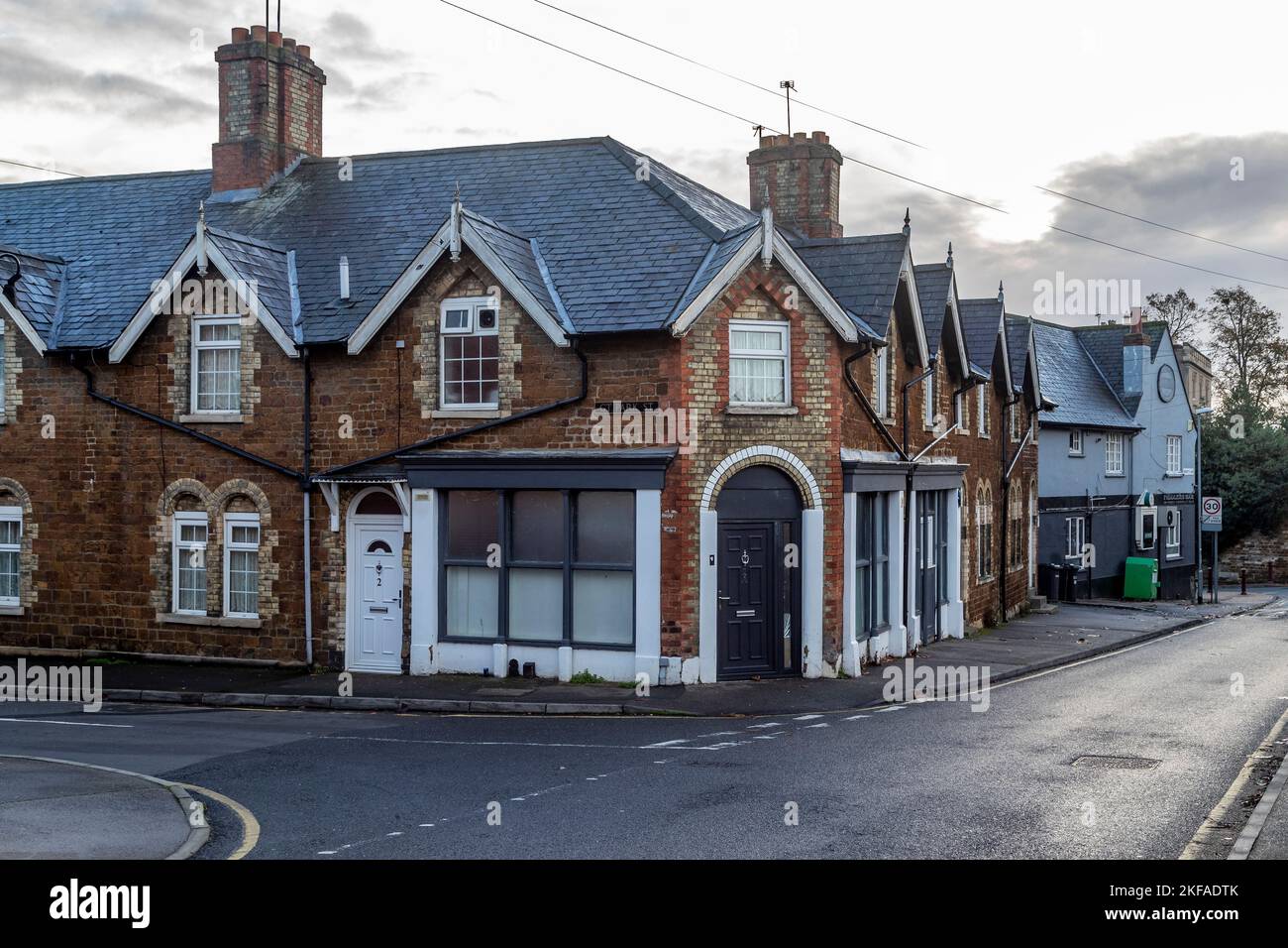 Old stone property on the corner of Heriotts lane, Gr Park street ...