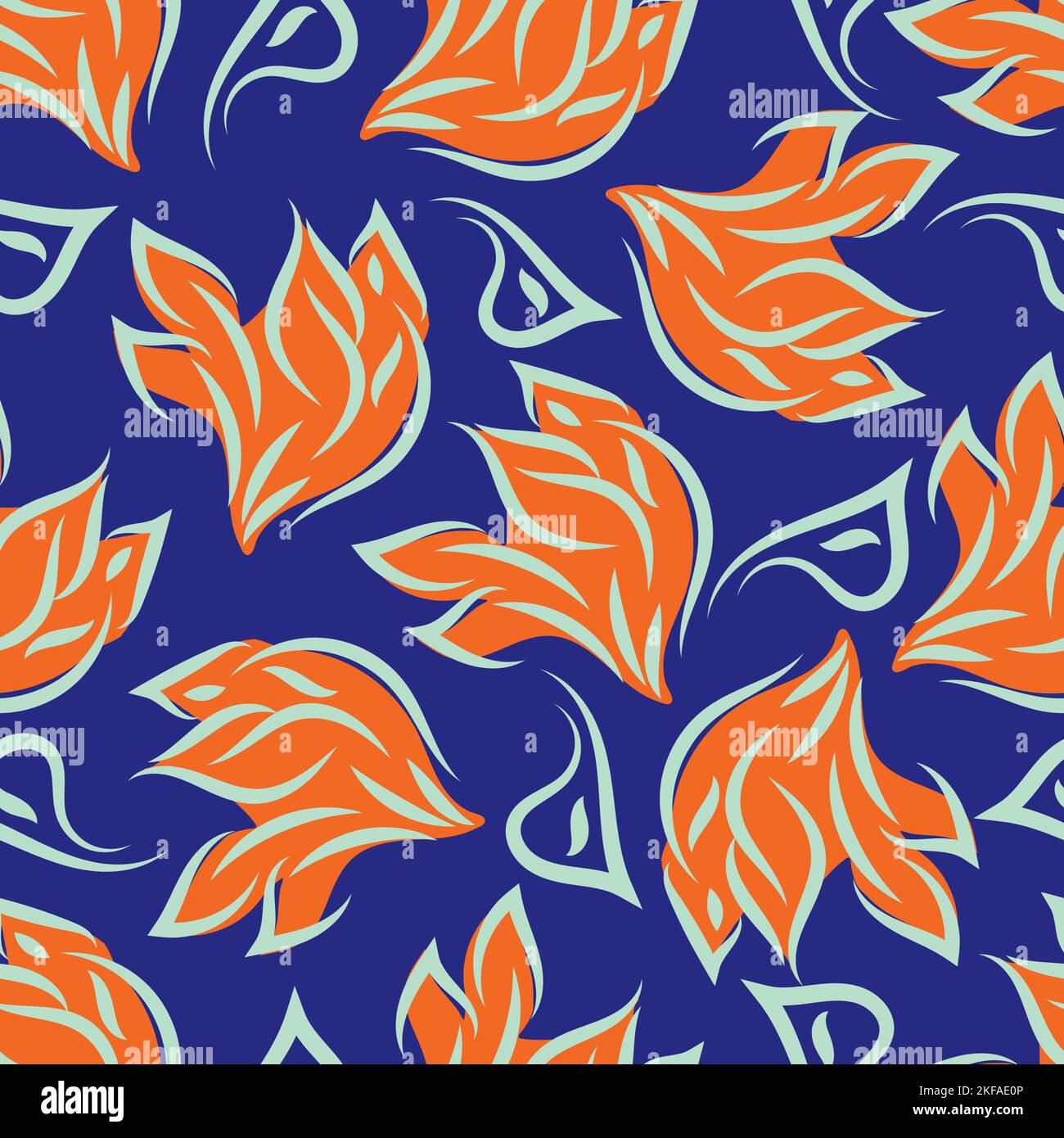 Tossed repeat pattern Stock Vector Images - Alamy