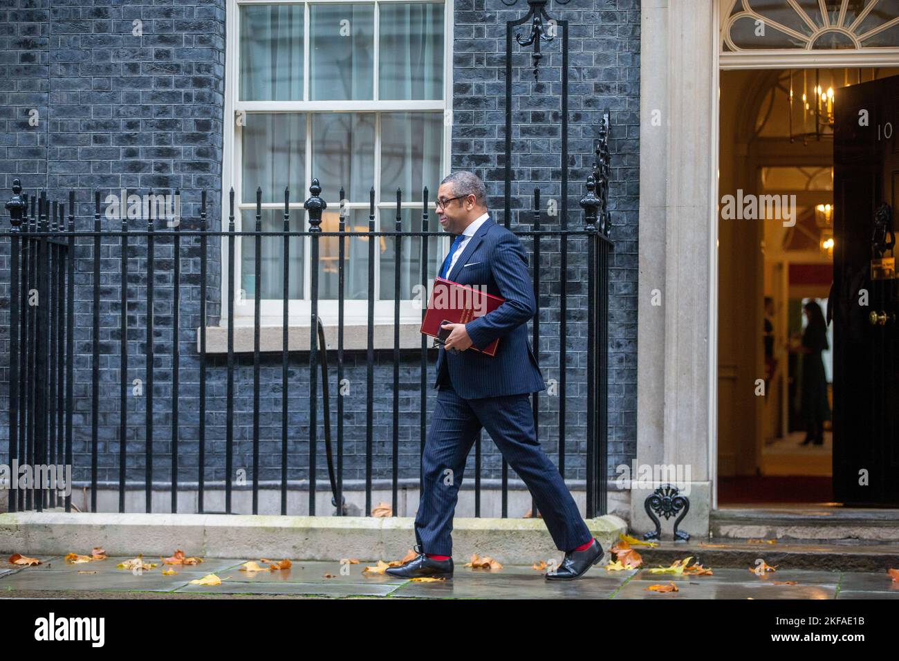 London, England, UK. 17th Nov, 2022. Foreign Secretary JAMES CLEVERLY ...