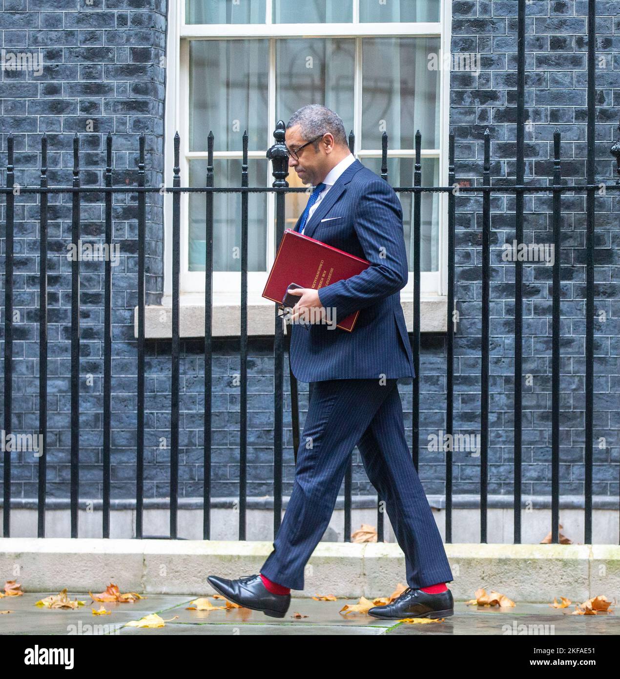 London, England, UK. 17th Nov, 2022. Foreign Secretary JAMES CLEVERLY ...