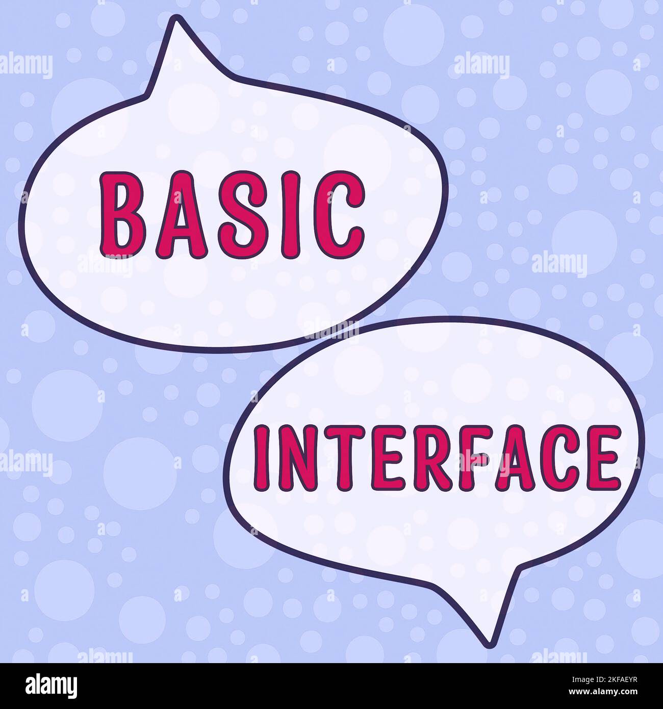 Writing displaying text Basic Interface. Internet Concept boundary across which two independent ...