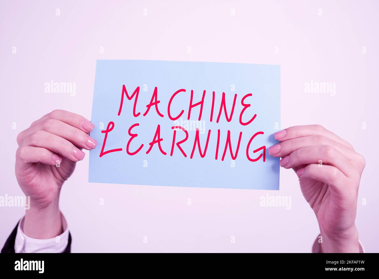Conceptual display Machine Learning. Business idea the concept that a ... Conceptual display Machine Learning. Business idea the concept that a ...