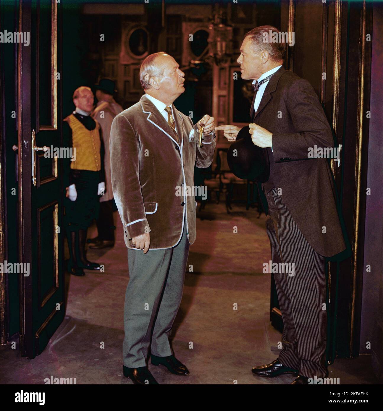 Lady Lobsters Bräutigam, Fernsehfilm, Deutschland 1963, Regie: Rainer Erler, Darsteller: Harry ...