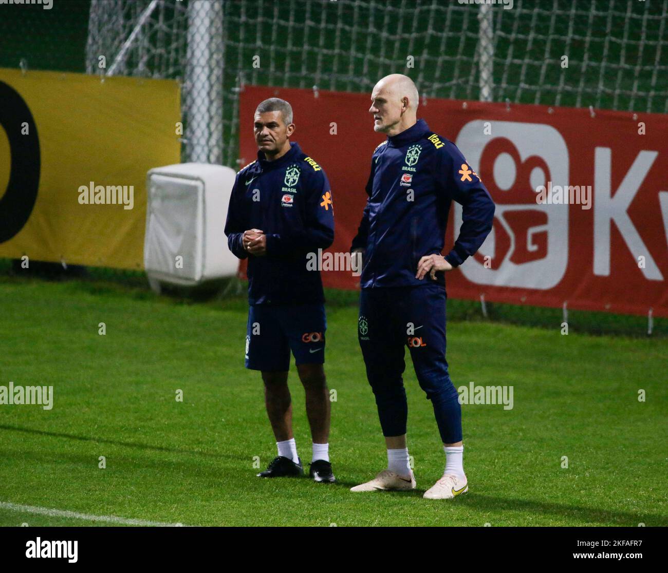 Tafarel, former Brazilian national team goal keeper during Brazil ...