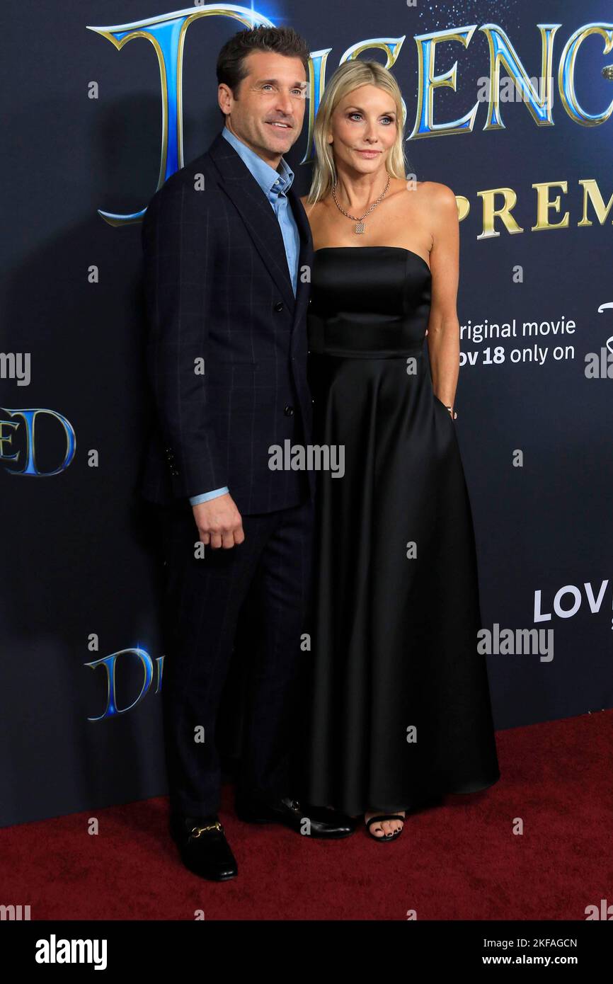 Los Angeles, CA. 16th Nov, 2022. Patrick Dempsey, Jillian Fink at ...