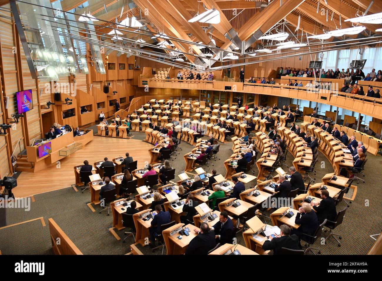Edinburgh, Scotland, UK. 17th Nov, 2022. PICTURED: Nicola Sturgeon MSP ...
