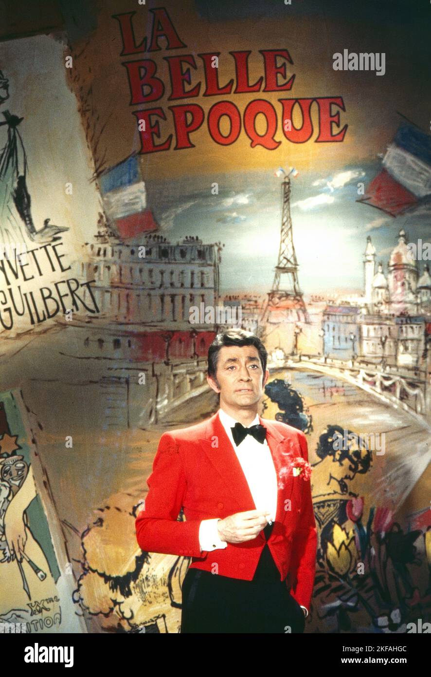 La belle epoque, Fernsehshow, Deutschland 1973, Regie: Wolfgang Liebeneiner, Mitwirkende: Jean ...