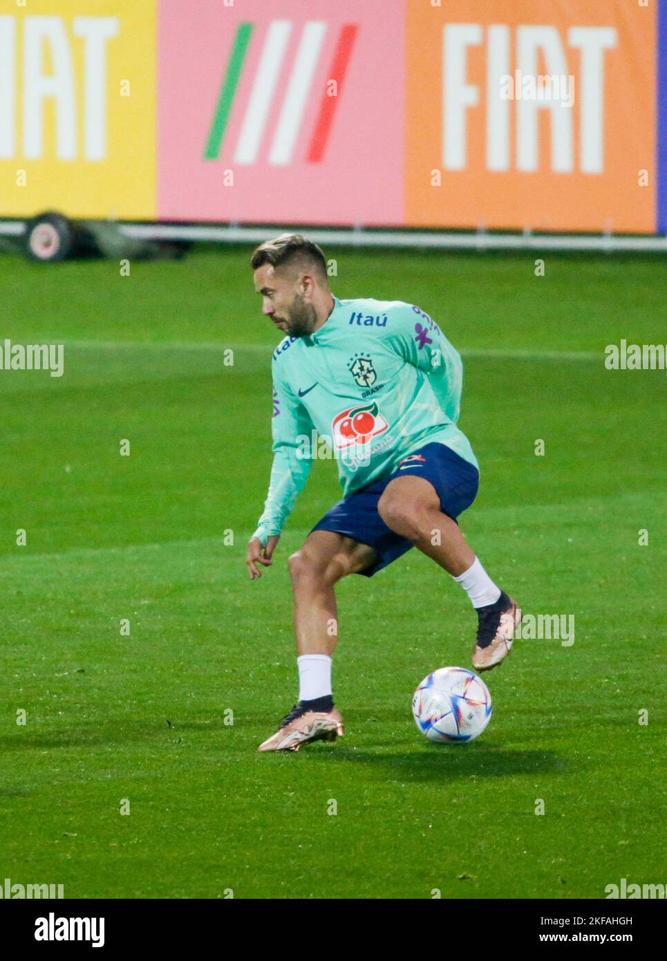 Rodrygo of Brazil during Brazil National football team traning, before ...