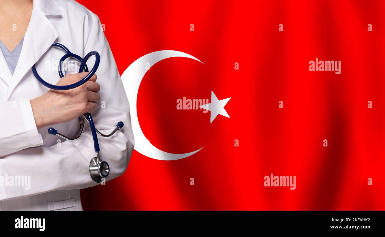 Person holding turkish flag hi-res stock photography and images - Alamy