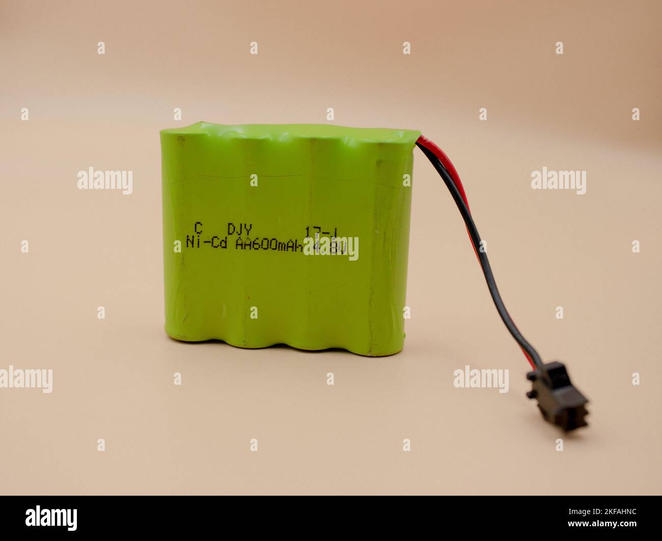 Ni-Cd batteries on isolated background Stock Photo - Alamy