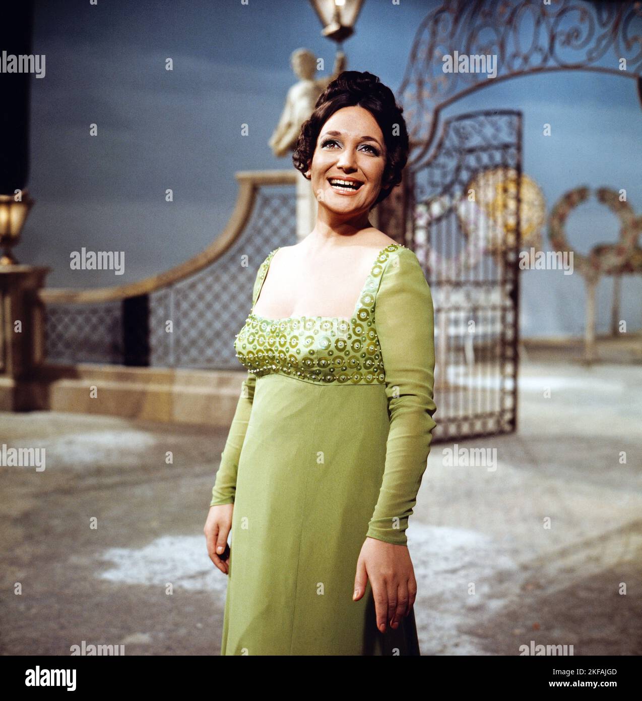 Edda Moser, berühmte deutsche Opernsängerin, Sopranistin ...