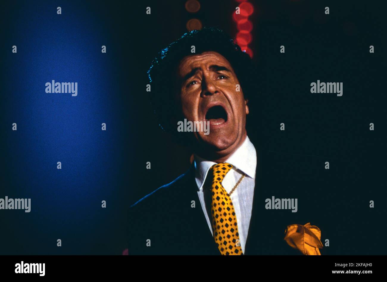 Franco Bonisolli, italienischer Opernsänger, Tenor, Auftritt in einer ...