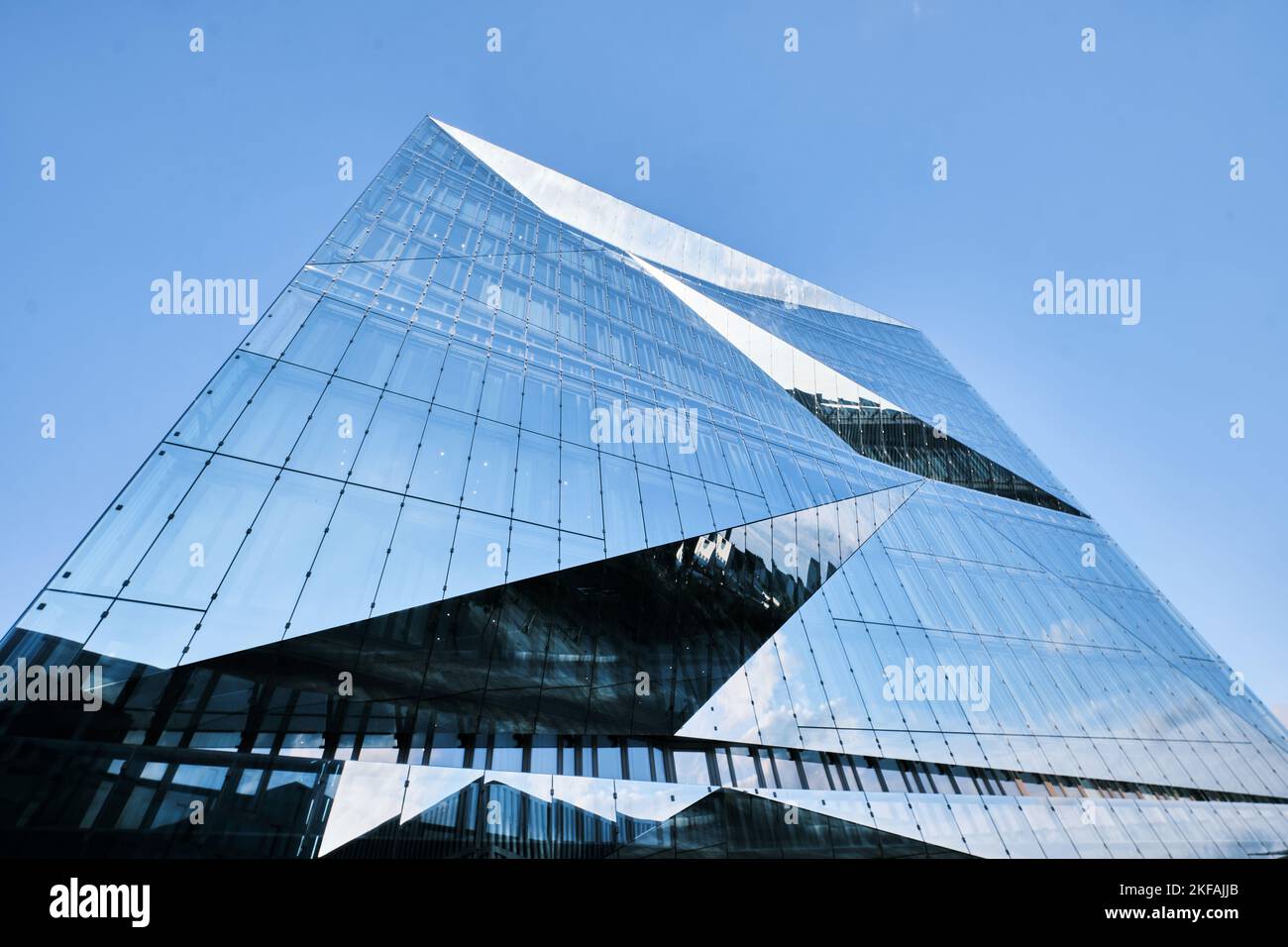 Berlin, Germany - Sept 2022: View of the modern and architectural Cube ...