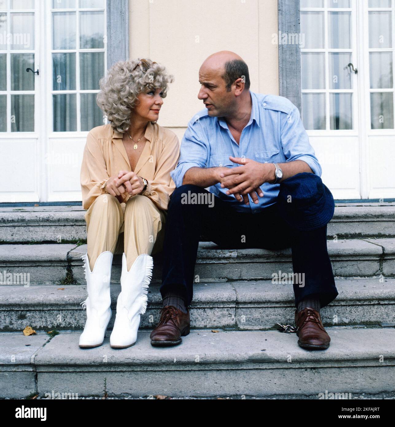 Wer raucht die letzte, ZDF Fernsehfilm, Deutschland, 1983, Szene ...