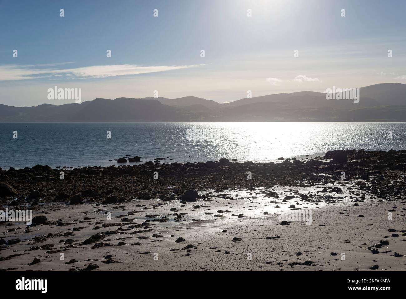 Menai strait beach hi-res stock photography and images - Alamy