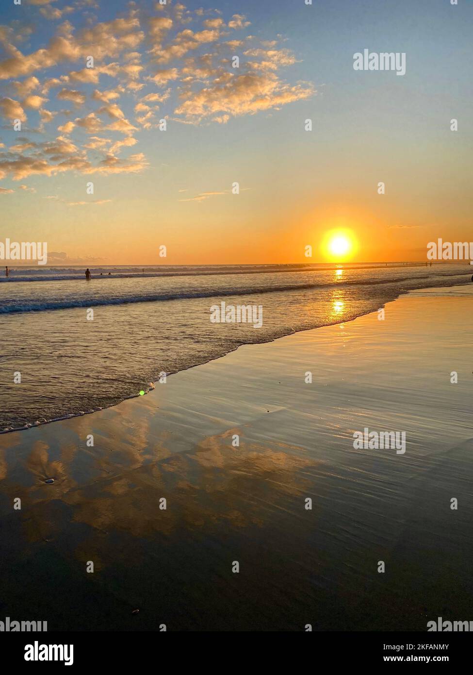 A beautiful place in Indonesia with a beach and great sunset from Bali ...