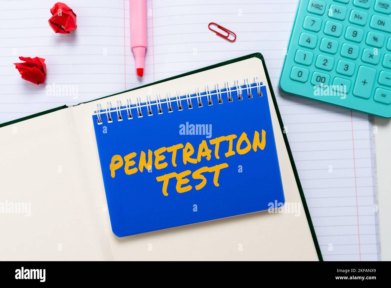 Conceptual Caption Penetration Test Word For Authorized Simulated Cyberattack On A Computer