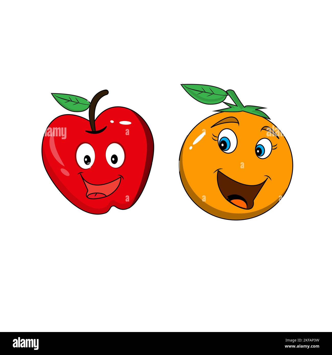 Cute Emoji Apple