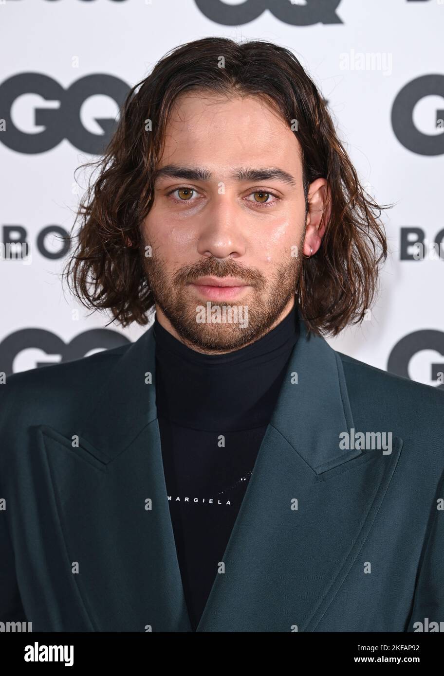November 16th, 2022, London, UK. Max Baldry arriving at The GQ Men of ...
