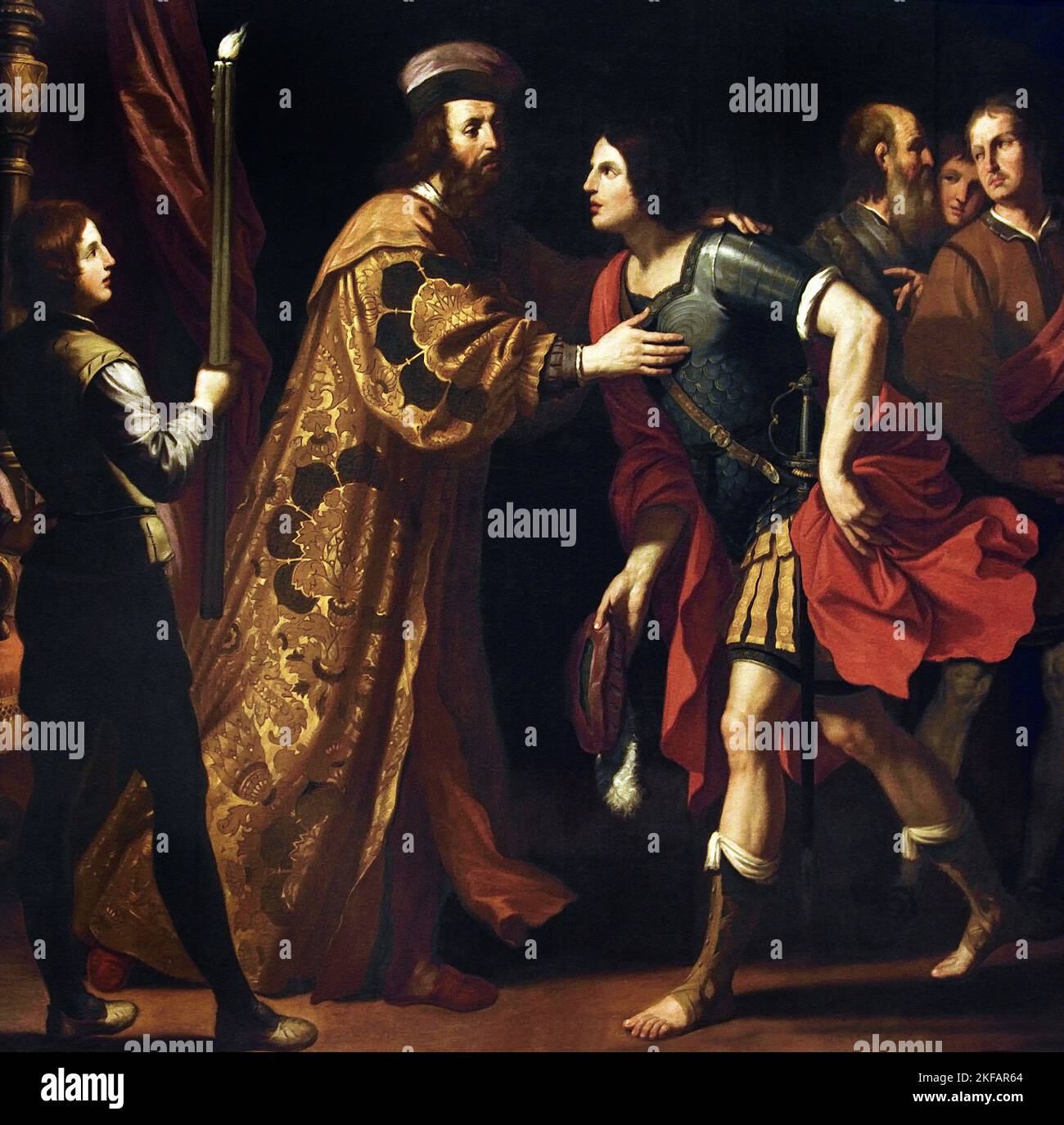 The Leave-Taking of Cato Uticensis, Farewell of Cato from Utica ( copy ...