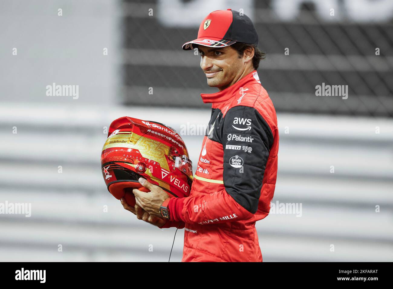 Abu Dhabi, United Arab Emirates. 17th Nov, 2022. #55 Carlos Sainz (ESP ...