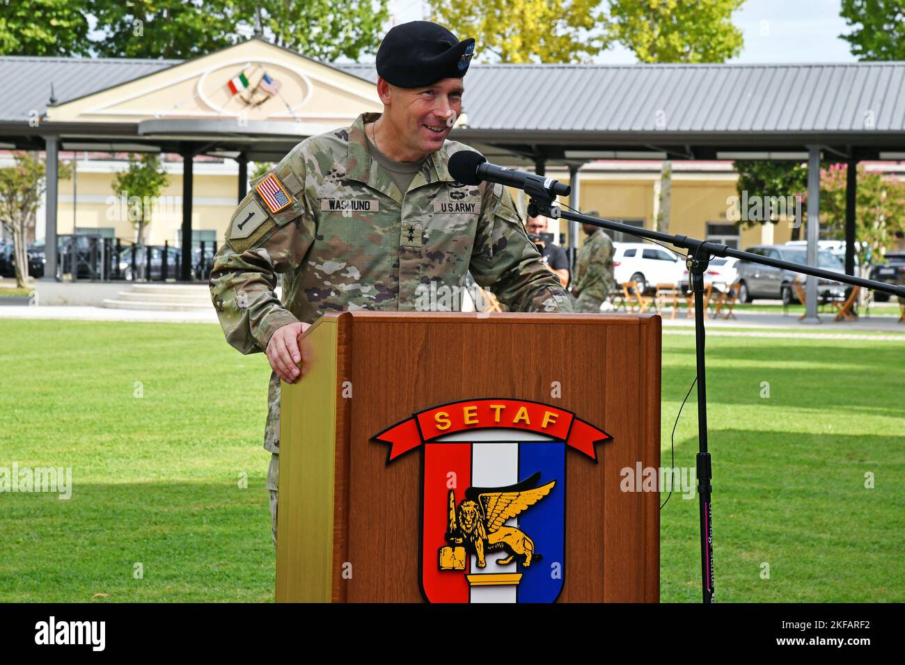 Maj. Gen. Todd Wasmund, U.S. Army Southern European Task Force, Africa ...