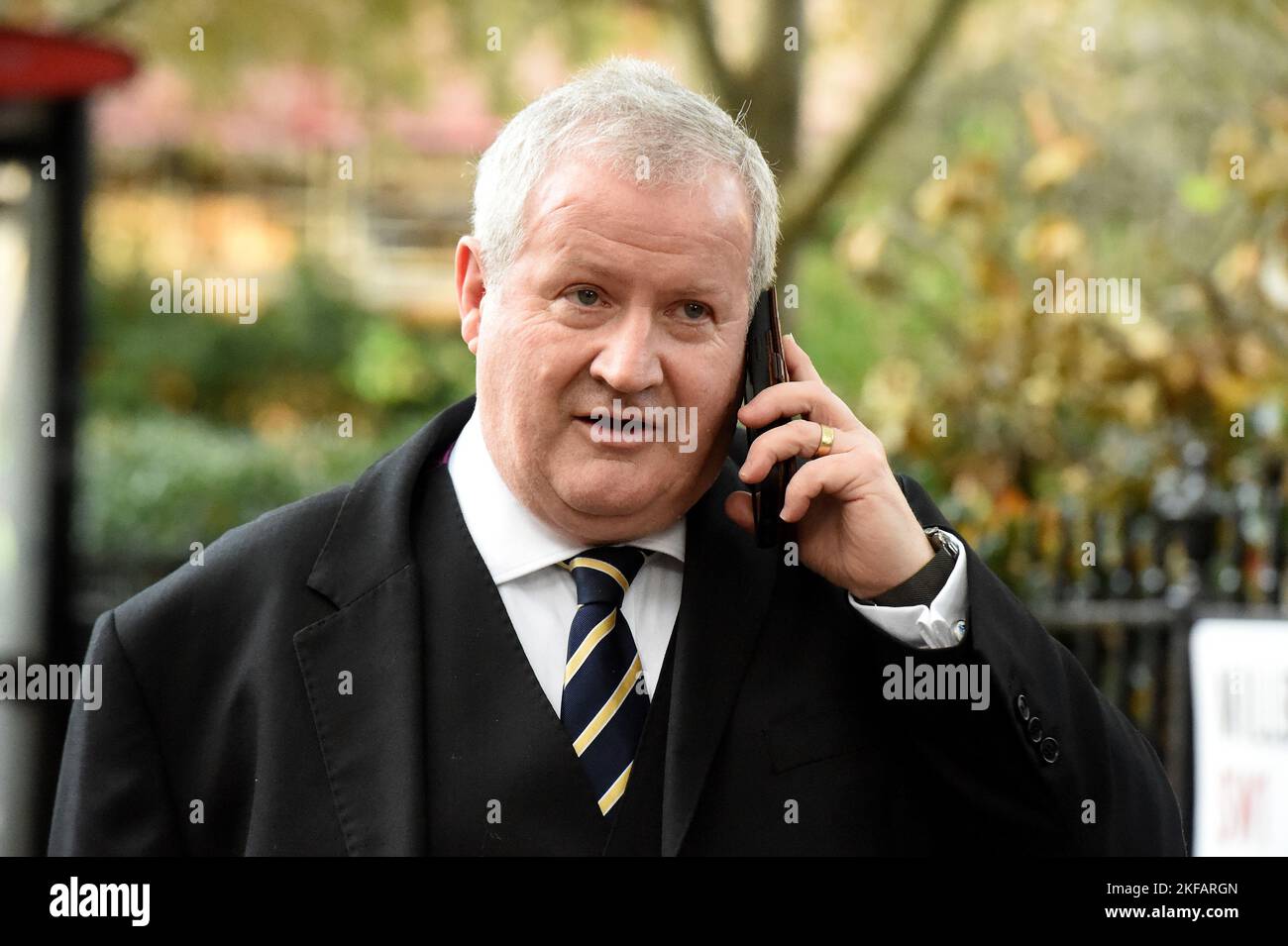London, UK. 17th Nov, 2022. Ian Blackford Leader of the Scottish ...