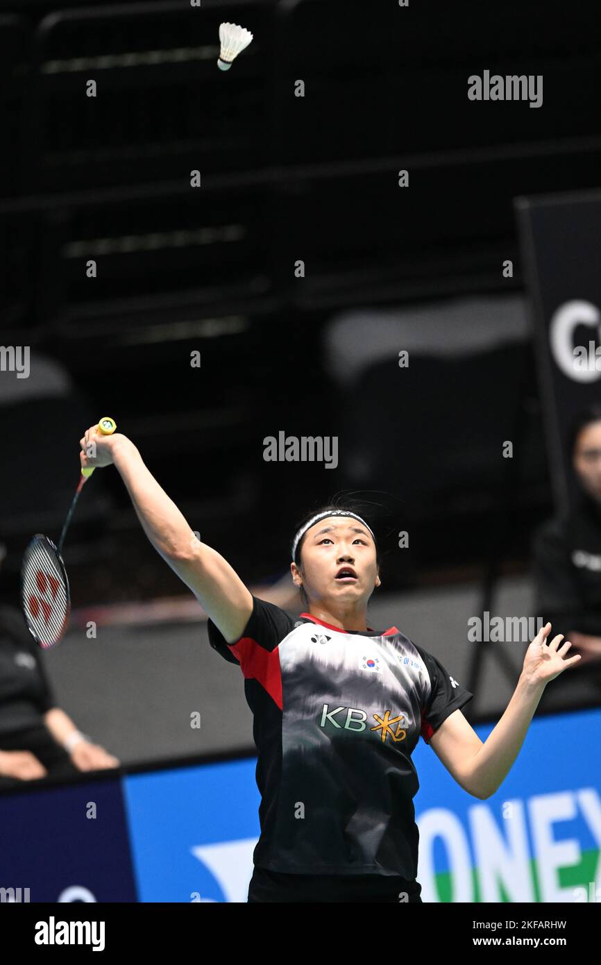 Sydney, Australia. 17th Nov, 2022. An Se Young of Korea seen during the ...