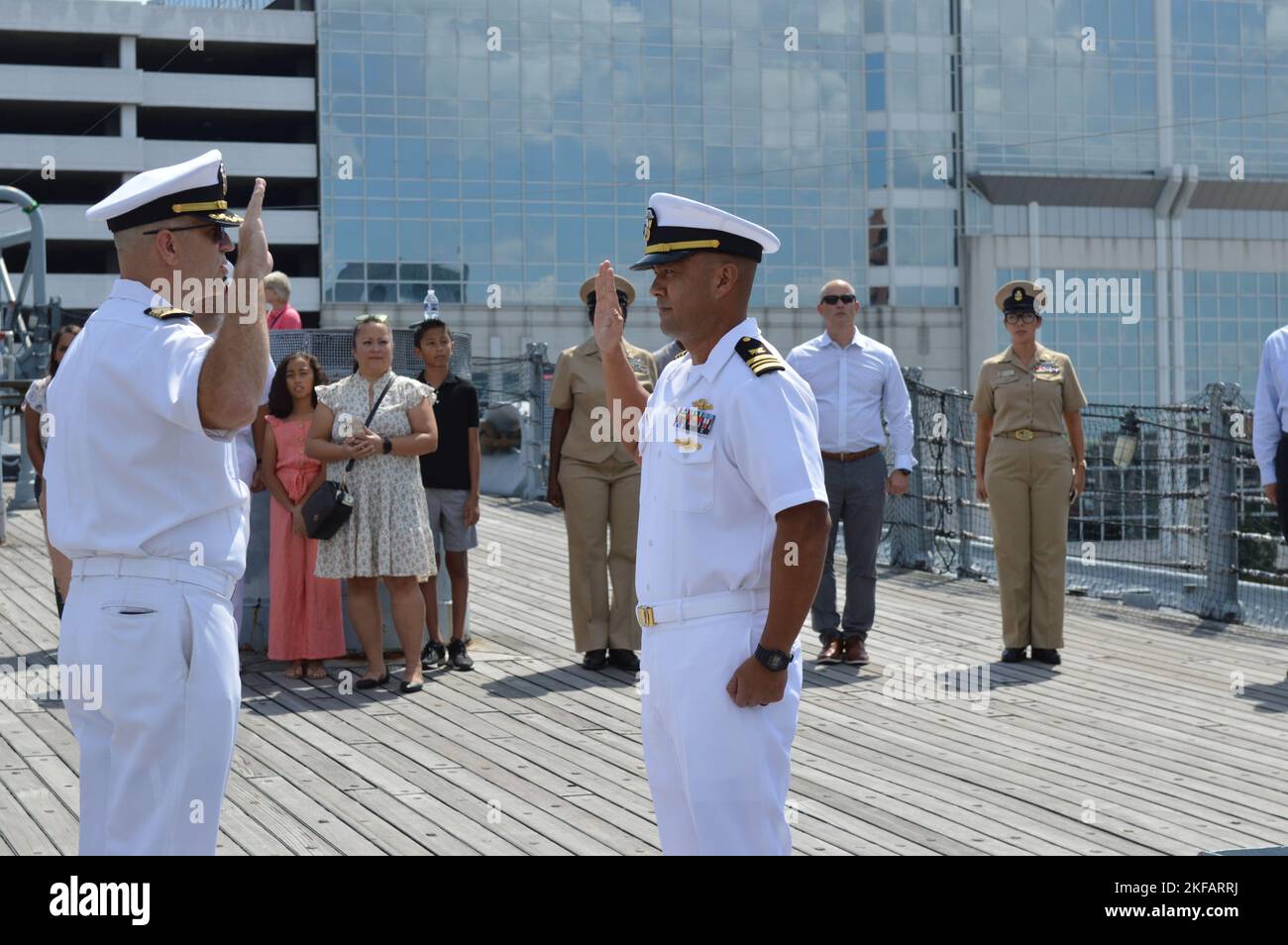 Norfolk, Va. (September 1, 2022) LCDR Carnell Aurelio, assigned to Navy ...