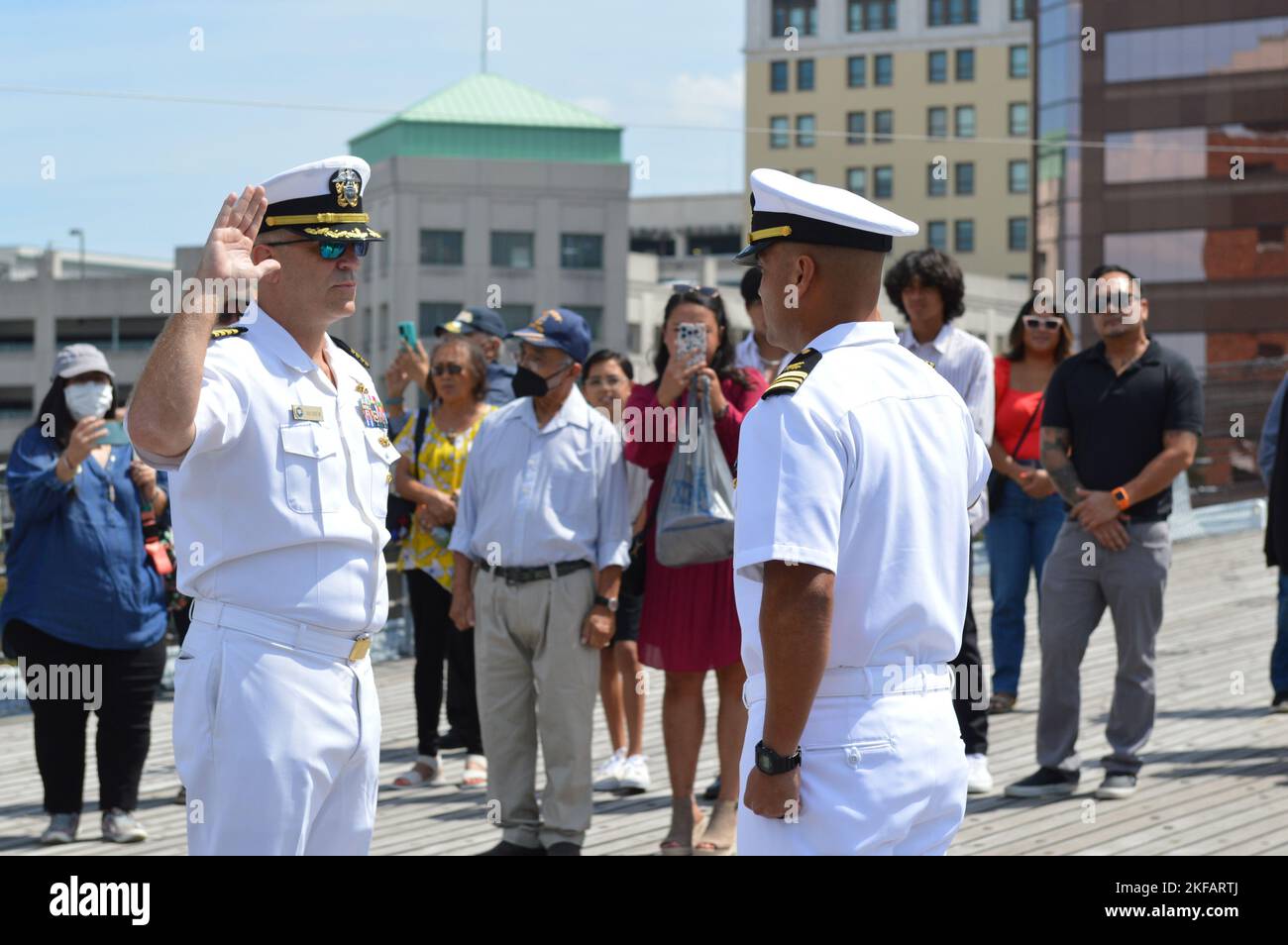 Norfolk, Va. (September 1, 2022) LCDR Carnell Aurelio, assigned to Navy ...