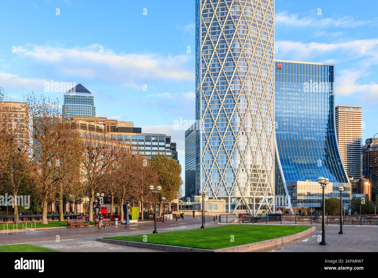 Newfoundland, a residential tower in Tower Hamlets, London, UK Stock ...