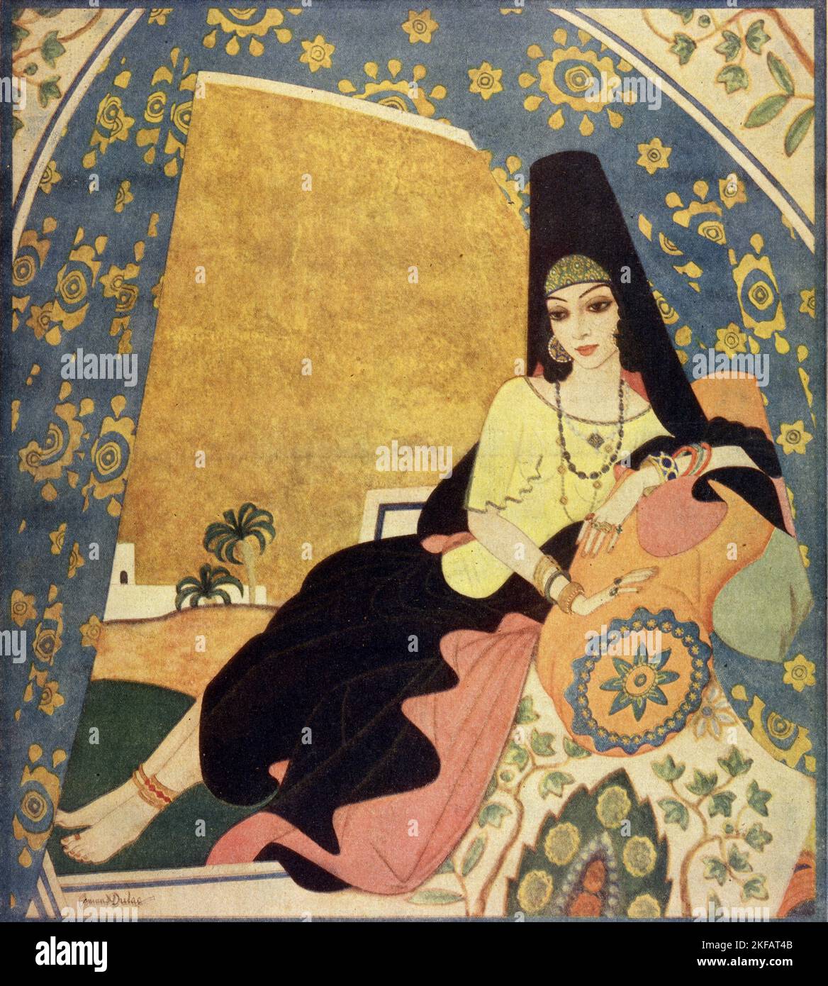 "The Queen of Sheba" published on Feb.24,1939 in the American Weekly ...