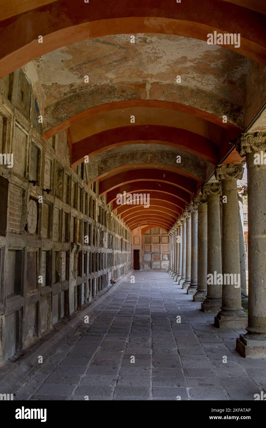 Belen cemetery tombs in day of the dead in Guadalajara Jalisco Mexico ...